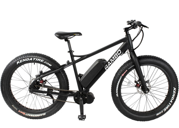 2018 RAMBO R750 G3 ELECTRIC POWER BIKE, MATTE BLACK – Electric Bike ...